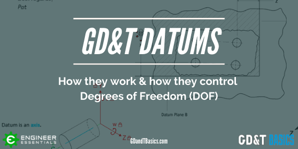 How GD&T Datums Control Degrees of Freedom | GD&T Basics
