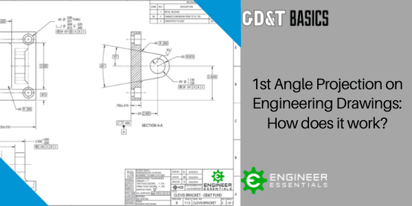 How Does 1st Angle Projection Work? | GD&T Basics